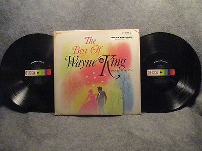 33 RPM LP (2) Record Set The Best Of Wayne King & His Orchestra Decca ...
