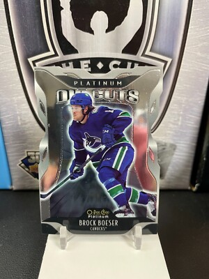 2021-22 O-Pee-Chee Platinum Platinum Die Cuts #DC16 Brock Boeser | eBay