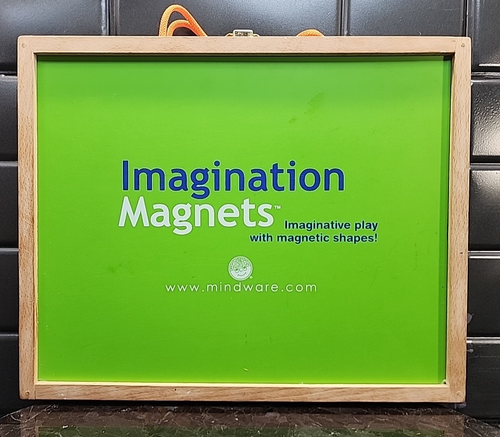 Imaginets Magnets Imaginative Play 43 Magnetic Shapes 24 Cards 2010 ...