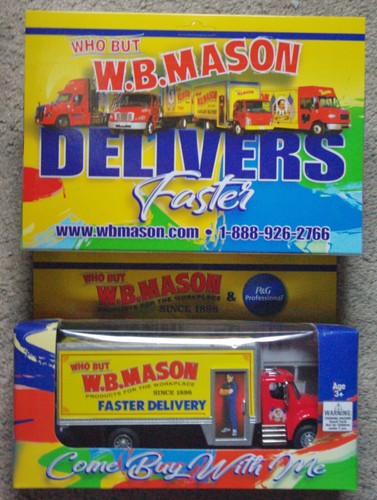 New NIB WB Mason Collectors Box Truck, P&G professional | eBay
