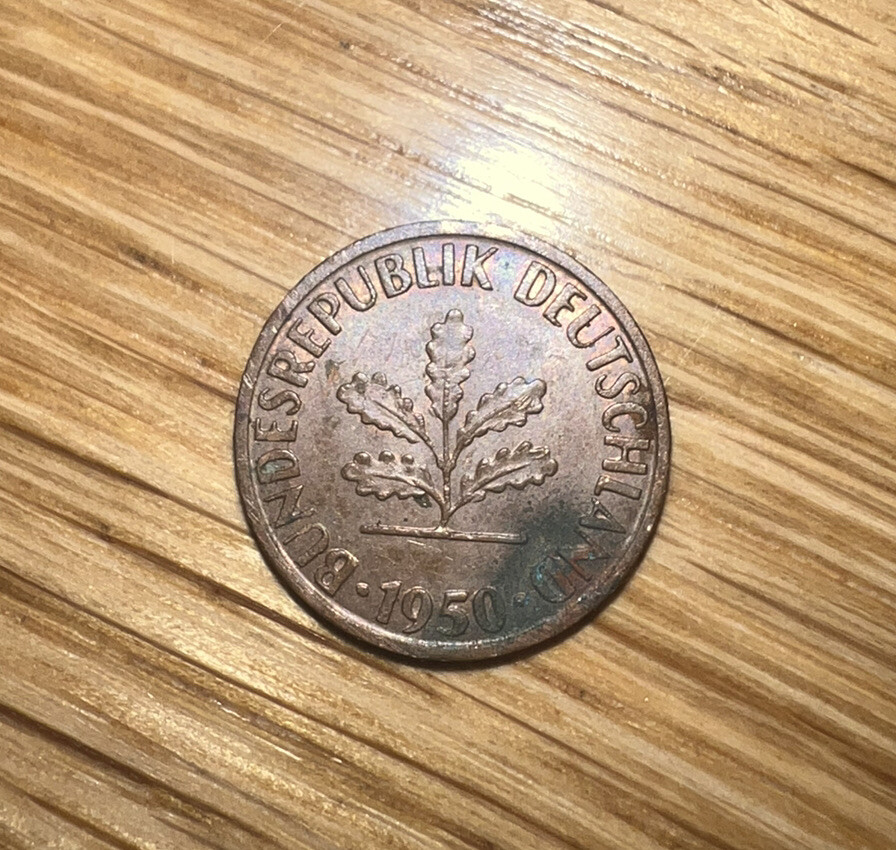 1 pfennig 1950 J | eBay.de