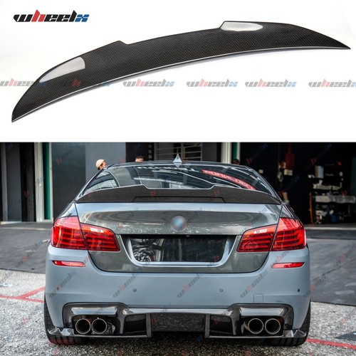 FOR 11-17 BMW F10 5 Series M5 Carbon Fiber PSM Style Highkick Trunk ...
