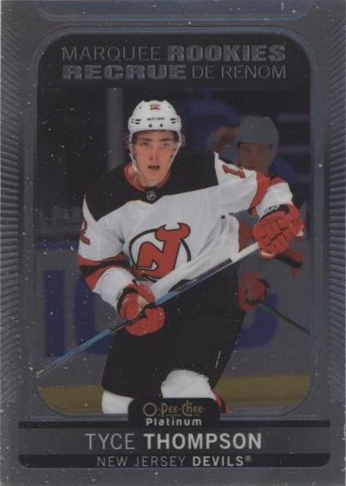 2021-22 O-Pee-Chee Platinum - Marquee Rookies Tyce Thompson #220 (RC ...