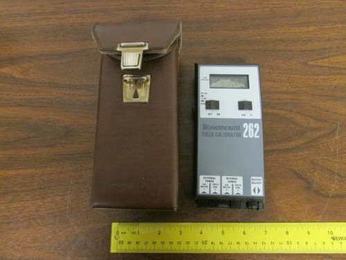 Rosemount 262 HVAC 4-20 mA Field Loop Calibrator As-Is For Repair | eBay