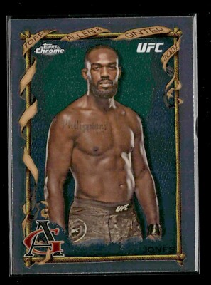 2024 Topps Chrome UFC Jon Jones Allen and Ginter #AAG-2 | eBay