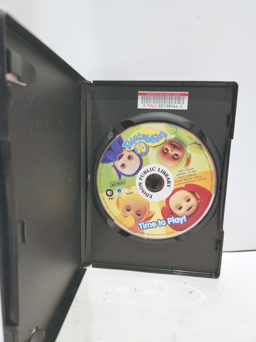 Teletubbies Time To Play Dvd Pbs Kids Includes Never