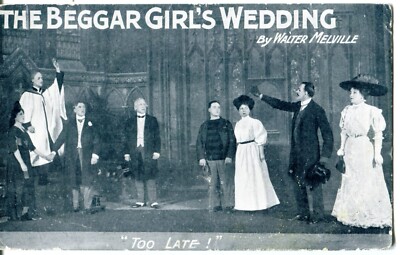 UK The Beggar Girl’s Wedding by Melville 1908 Southampton 1909 cover ...