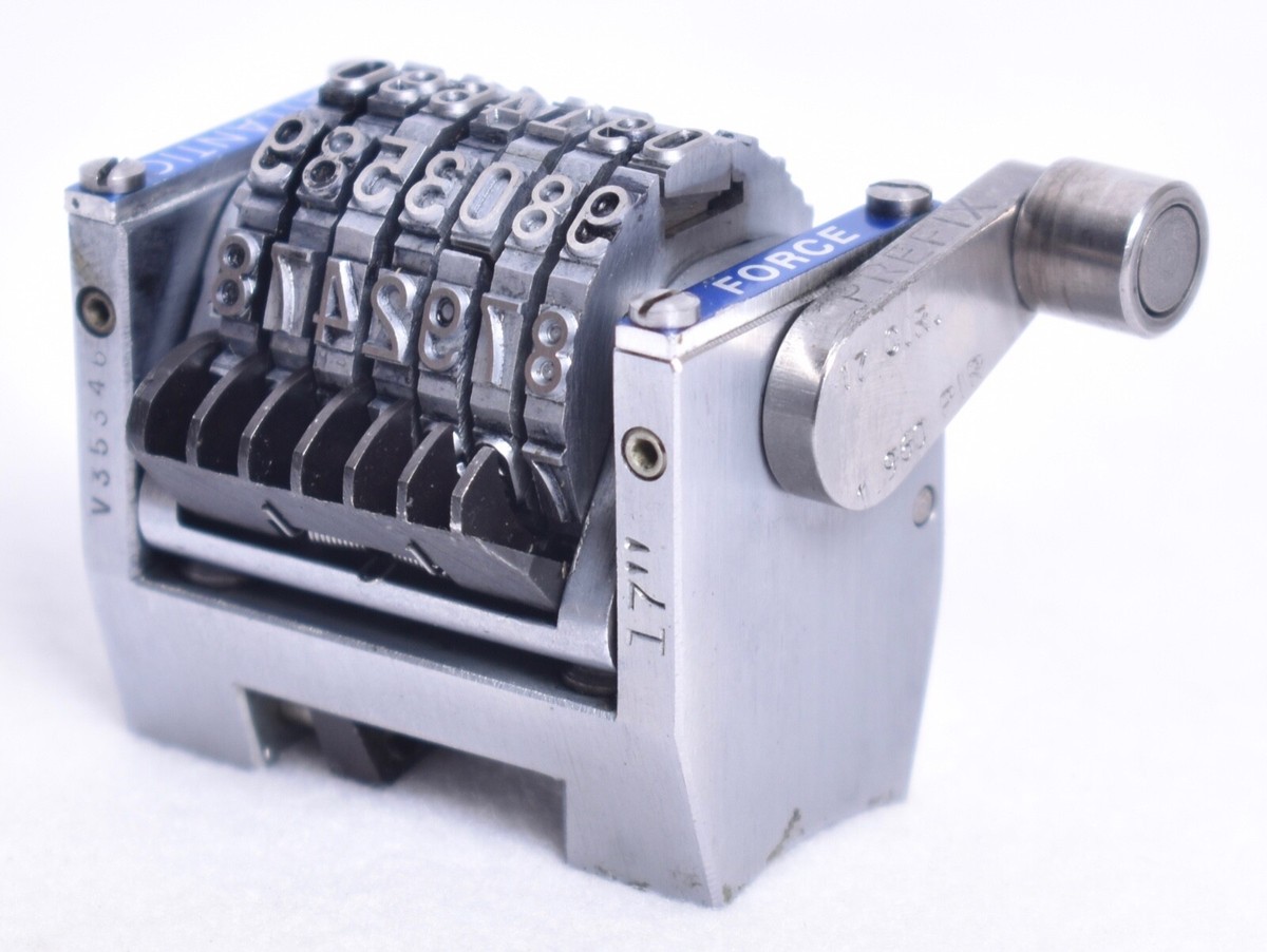 Rotary Numbering Machines Ep. 8 Rotary Numbering Machine Complete