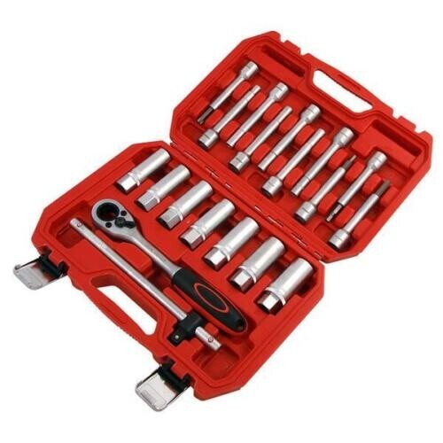 Shock Absorber Tool Kit 19pc Suspension Strut Nut Removal Top Mount ...