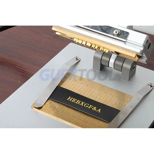 Brass Lettering Branding Wood T-slot Creasing Machine Hot Numbering ...