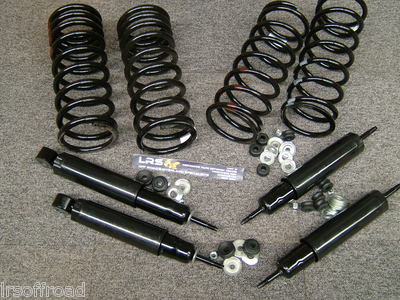 LAND ROVER DEFENDER 110 STANDARD SUSPENSION SPRING & SHOCK KIT INC ...