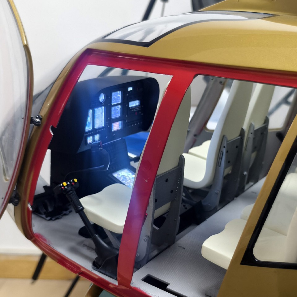 Grand Canyon 800 Size EC-130 RC Helicopter Fuselage 1730mm KIT RC Toys ...