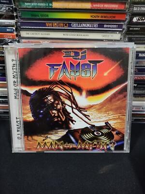 DJ Faust : Man or Myth Rap/Hip Hop Music Audio CD Bomb Turntablism ...