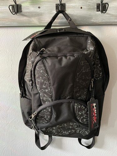 Tony Hawk Multi Feature Black Skateboard Backpack Handstand Collection Alano NWT | eBay