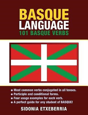 Basque Language: 101 Basque Verbs By Etxeberria, Sidonia Paperback | eBay