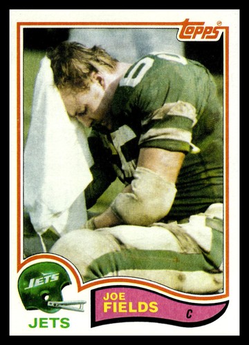 1982 Topps #166 Joe Fields New York Jets Football Card EX/NM | eBay