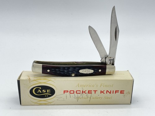 1982 CASE 6244 Brown Jigged Medium Jack Knife | eBay