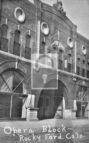 Opera Block Rocky Ford Colorado CO - 8.5x11 Print | eBay