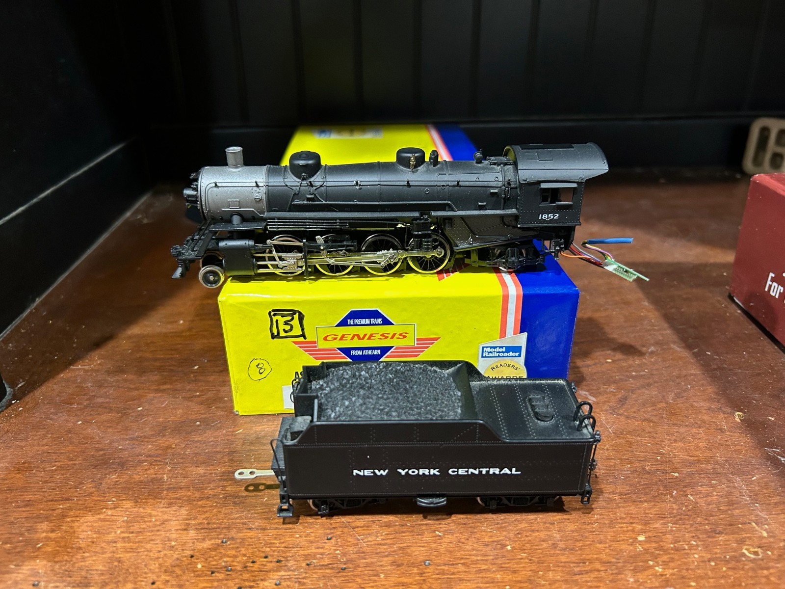 HO Scale Athearn Genesis New York Central NYC 2-8-2 steam locomotive ...