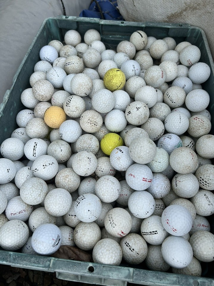 DRIVING RANGE GOLF BALLS USED LAKE BALLS ALL BRANDS AND COLOURS 100 GOLF BALLS | eBay UK