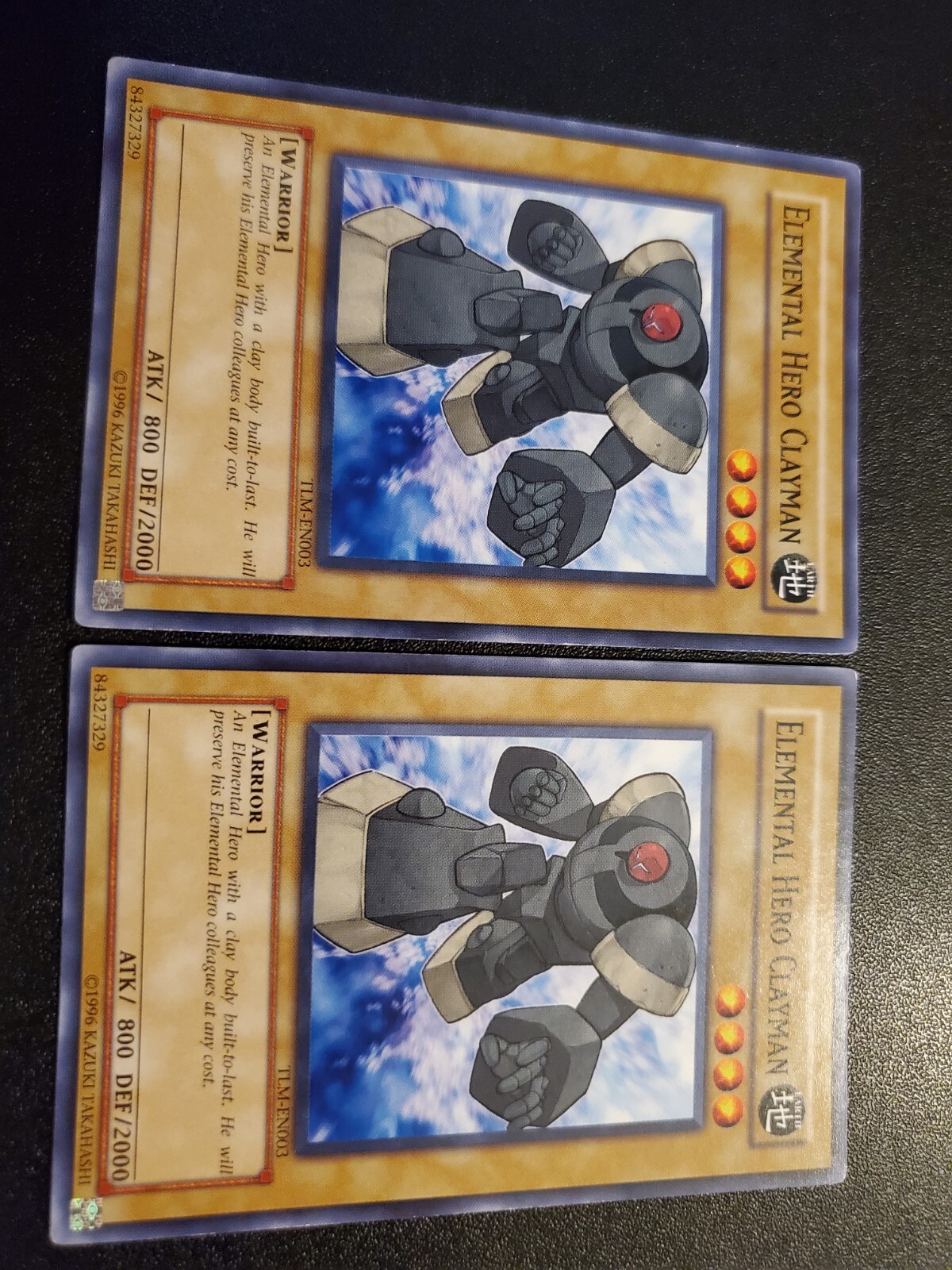 Elemental Hero Clayman Card