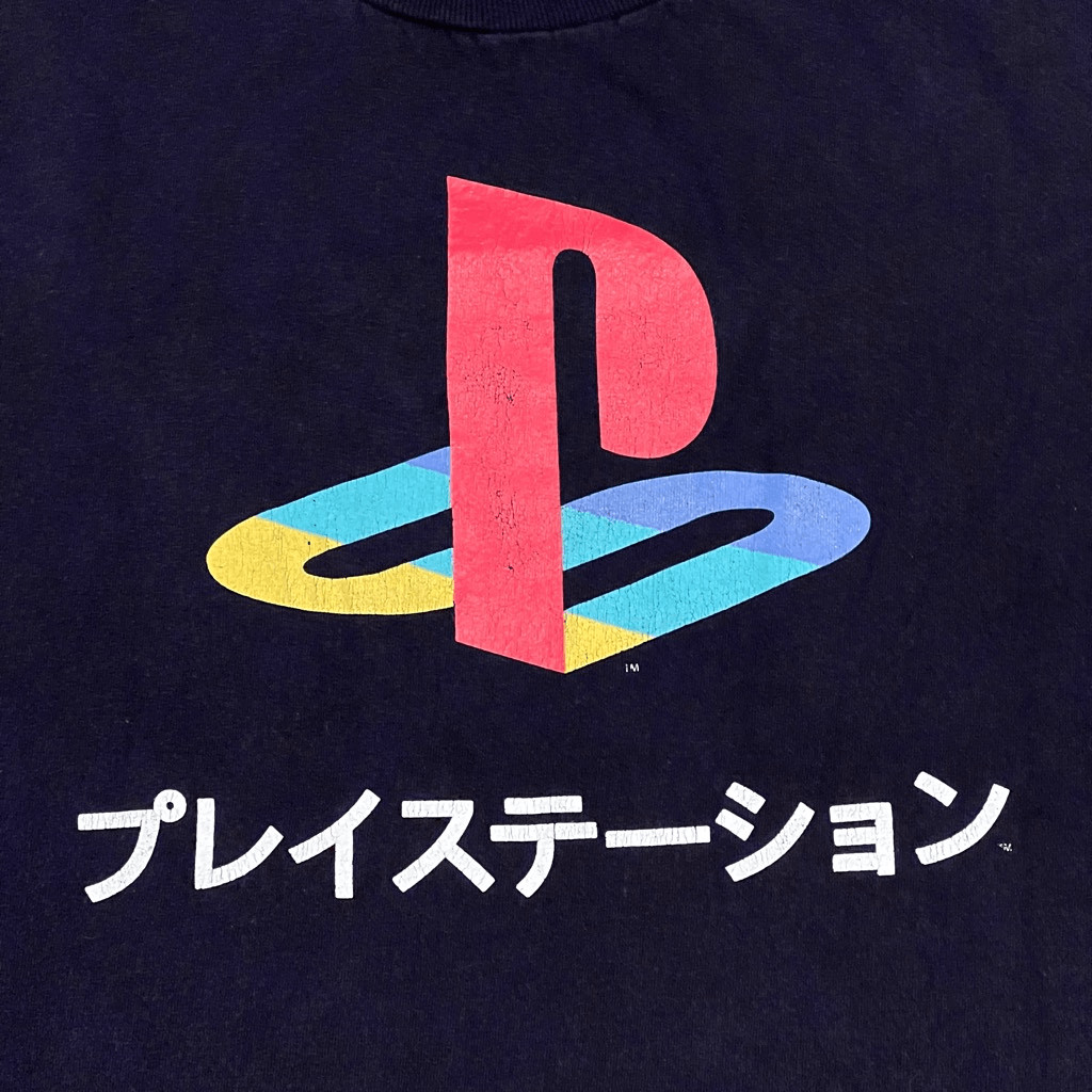 16 PlayStation Japanese Text Classic Logo Black Graph… - Gem