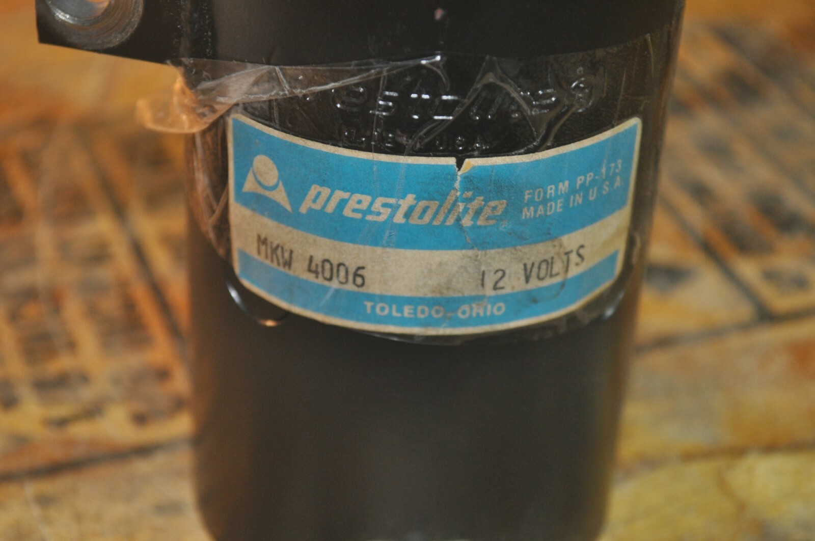 VINTAGE PRESTOLITE MKW 4006 FIELD COIL HOUSING 12 VOLT NOS FREE ...