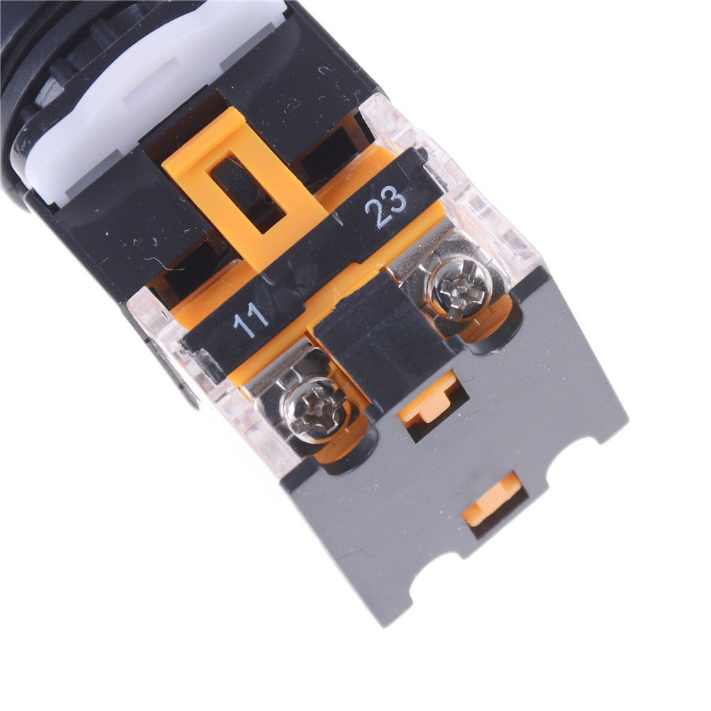 7/8" 660V 10A Push Button Press Emergency Momentary Stop Switch 22 FS ...