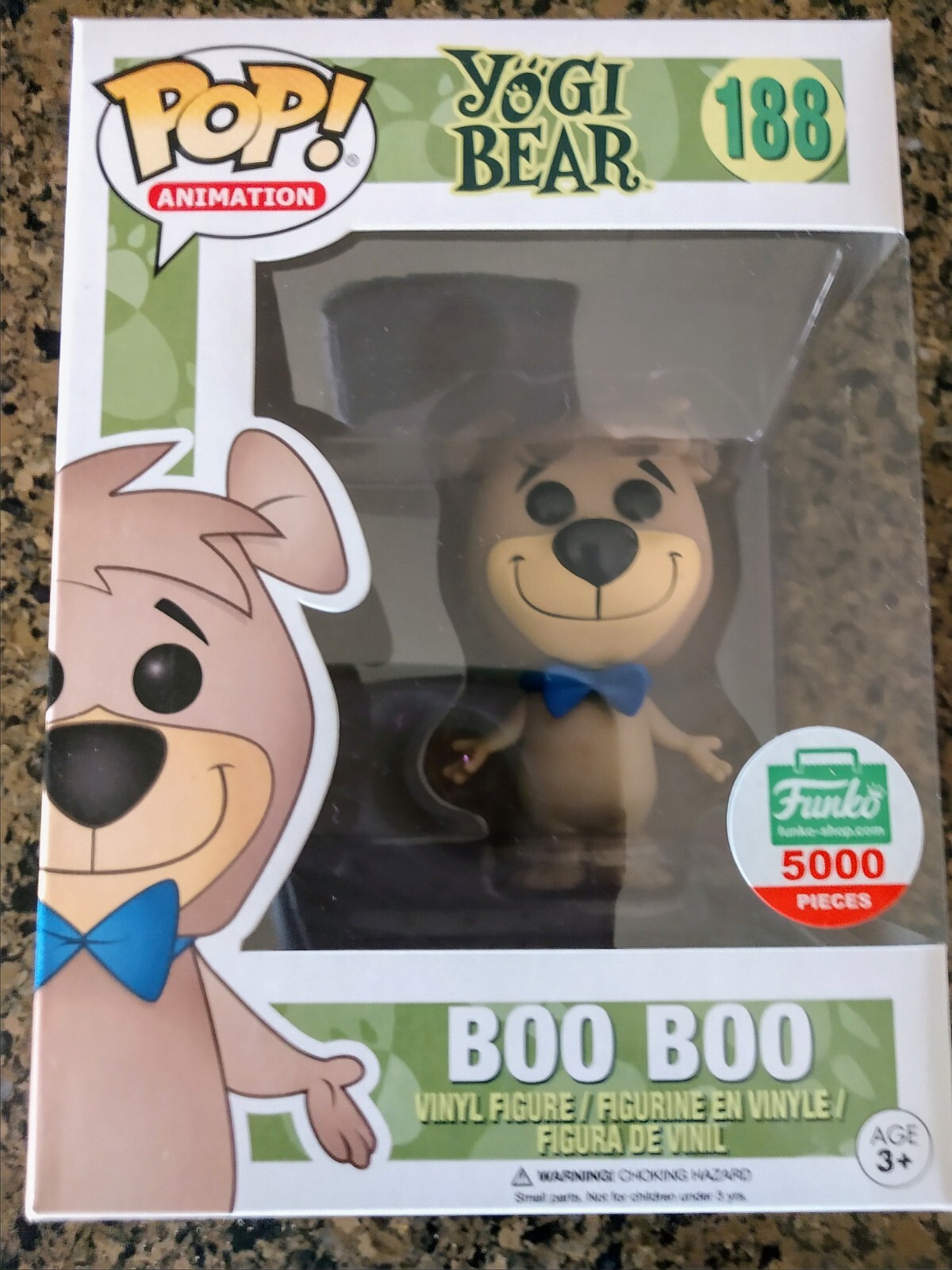 Funko Pop! #188:Yogi Bear ~ Boo Boo Bear ~Funko Shop Excl Ltd 5000 Pcs ~Vaulted | eBay