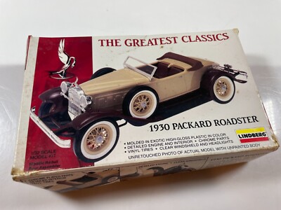 Lindberg The Greatest Classics 1930 Packard Roadster 1:32 Scale Model ...