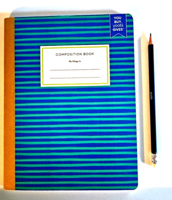 YOOBI Pencil & Evolve College Ruled Composition Book 7.5"x9.75" | eBay