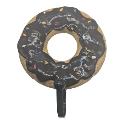 Whimsical Donut Wall Hook - Holds Up to 500g (1.1 lbs), Unique Design ...