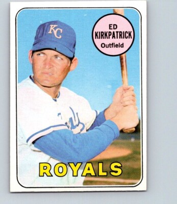 1969 TOPPS BASEBALL #529 ED KIRKPATRICK NRMT ME | eBay
