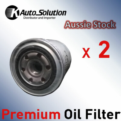2 X Oil Filters Z334 Fits TOYOTA HIACE HILUX HIACE DYNA BU142 BU212 ...