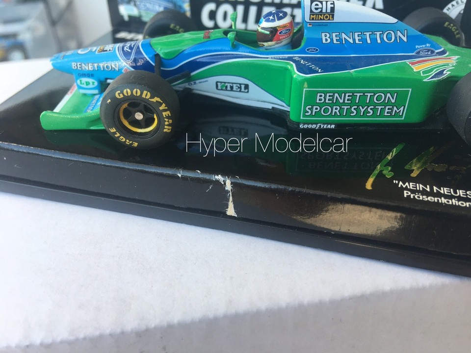 Minichamps 1/43 F1 Benetton Ford B193 B #5 Test 1994 Schumacher | eBay
