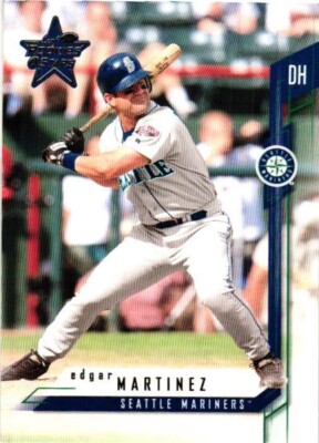2001 LEAF ROOKIE & STARS BASEBALL CARD EDGAR MARTINEZ | eBay