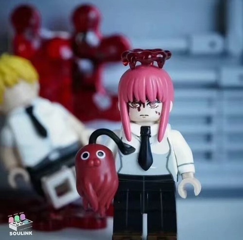 custom 3th party minifig mini brick sl Makima Chainsaw Man | eBay