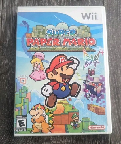 Super Paper Mario (Nintendo Wii, 2007) 45496904067 | eBay