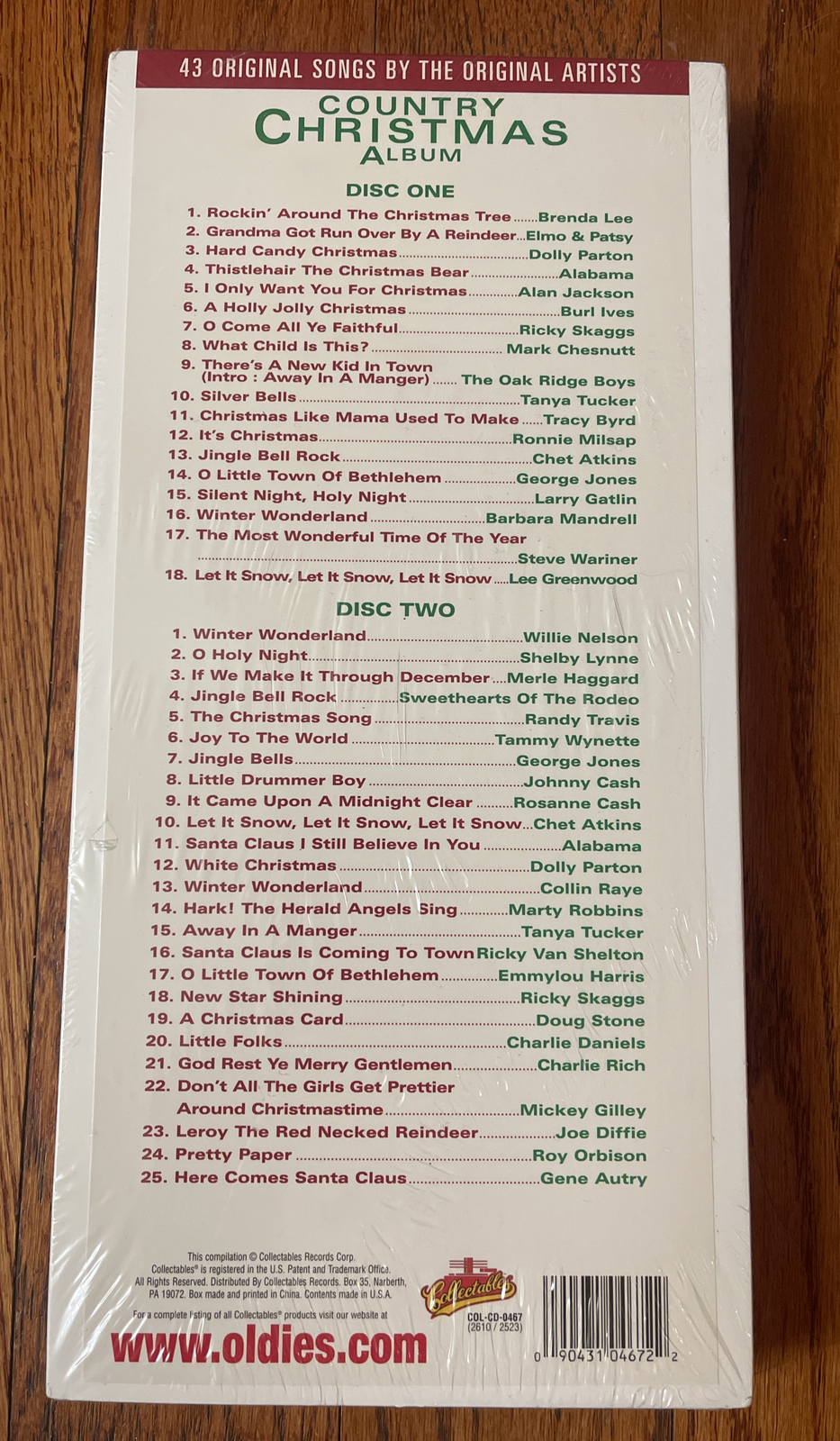Ultimate Country Christmas Album Gift Set by Various (CD, 2013) for ...