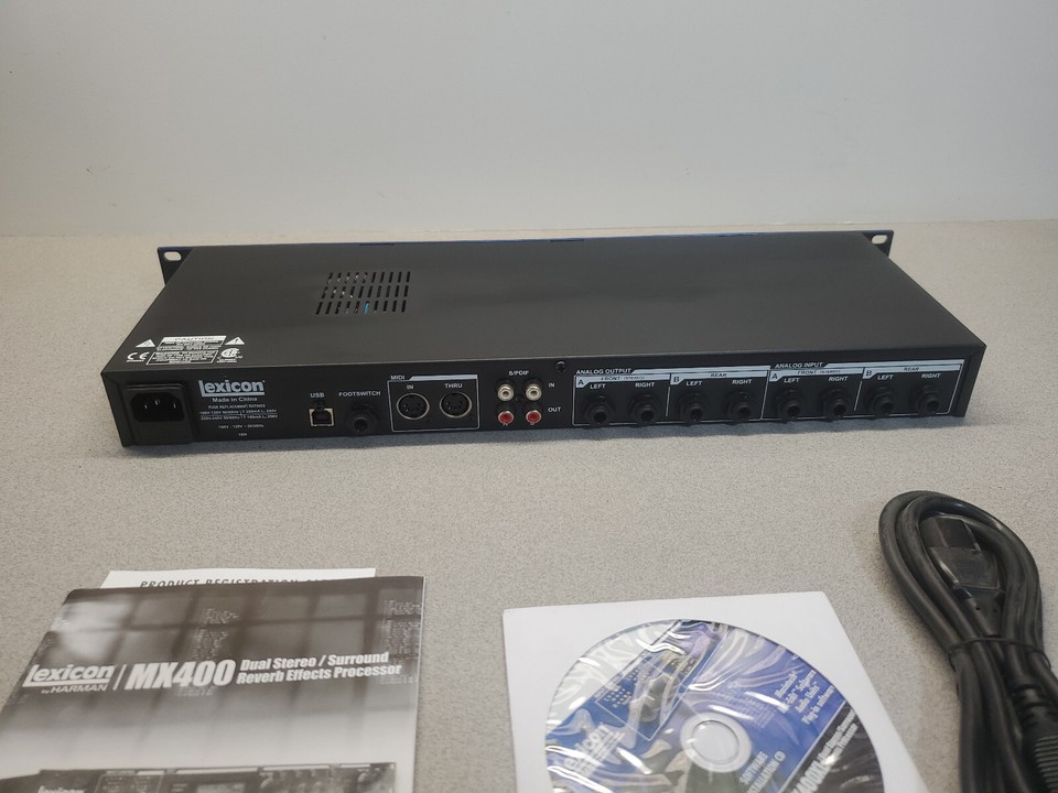 Lexicon MX400 Dual Stereo Surround Reverb Effects Processor | eBay
