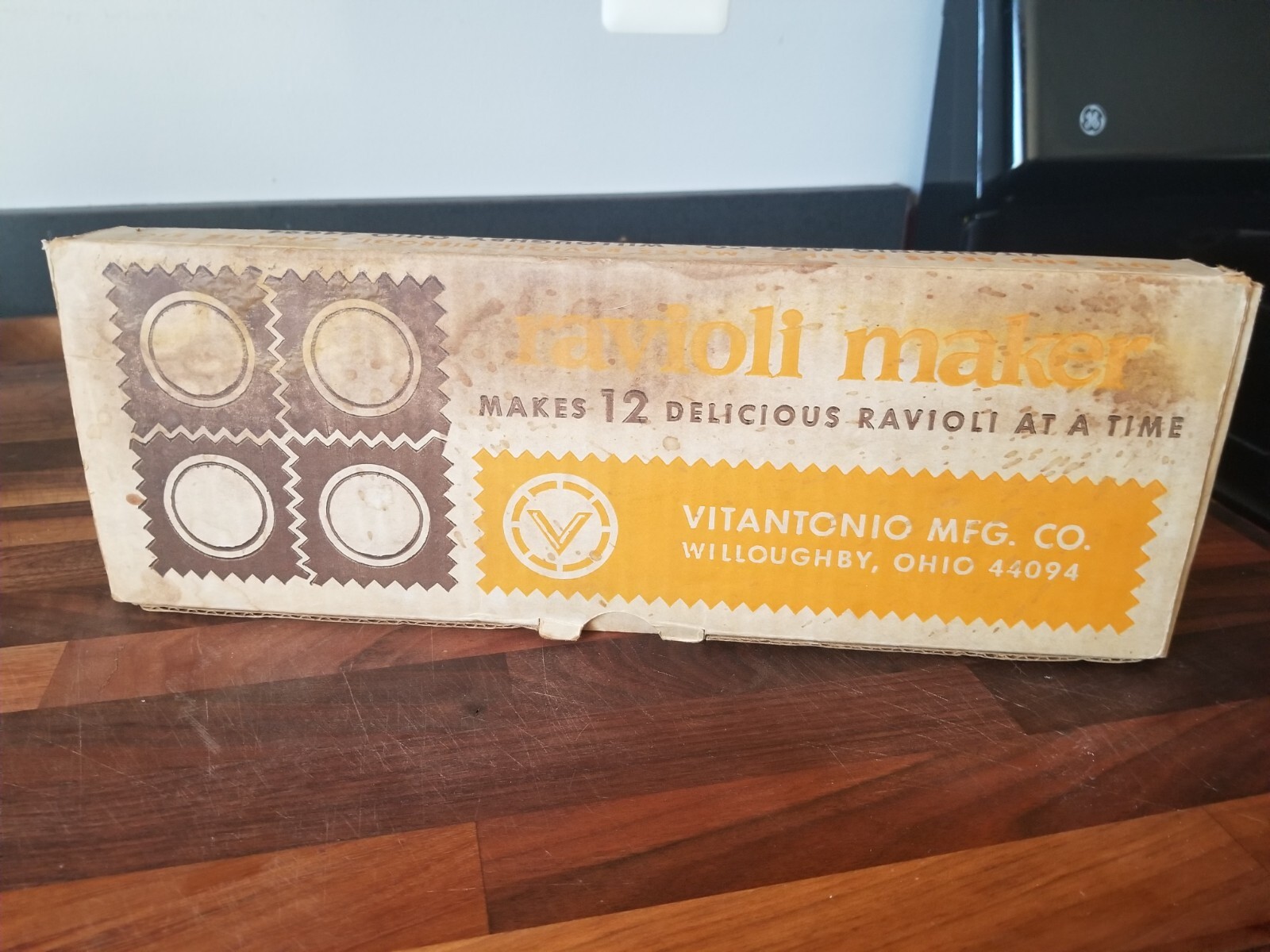 Vintage Ravioli Maker Vitantonio Mfg #512 original box and instructions ...