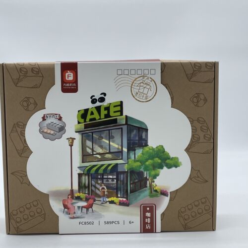 Cafe Coffee Shop Building Block Set 589pcs - With Lighting | eBay