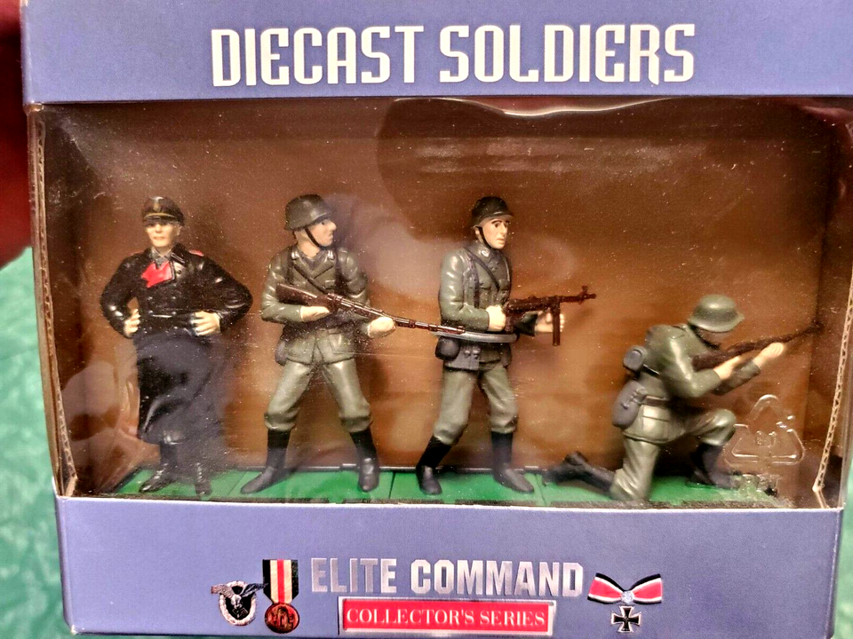 Blue-Box Toys Elite Command Field Marshal Erwin Rommel German Soldiers ...