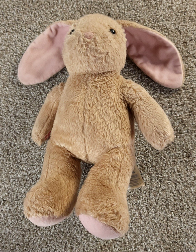 Build A Bear Workshop Bunny Rabbit Plush Floppy Ears 15" 2021 Tan/Pink ...