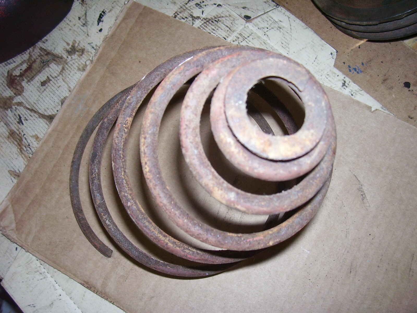 VINTAGE MCCORMICK FARMALL H TRACTOR -SEAT SPRING | eBay