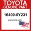 TOYOTA GENUINE OEM 16400-0Y231 RADIATOR ASSY 164000Y231 | eBay