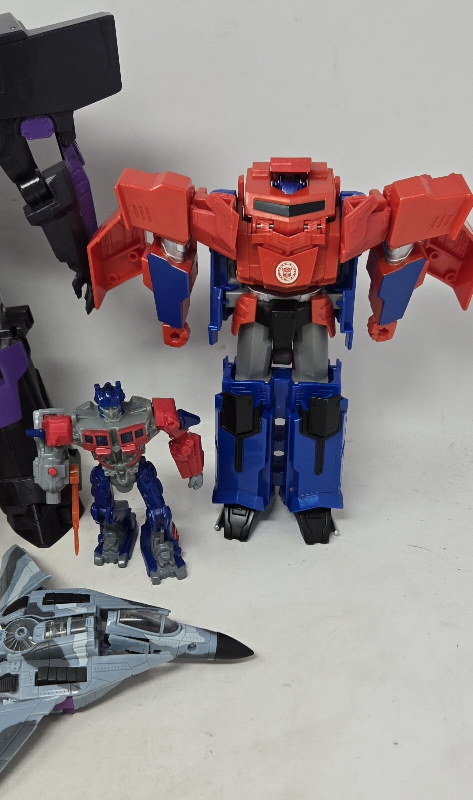 10 Transformers Action Figure Lot Bundle Various Sizes & Conditions ...