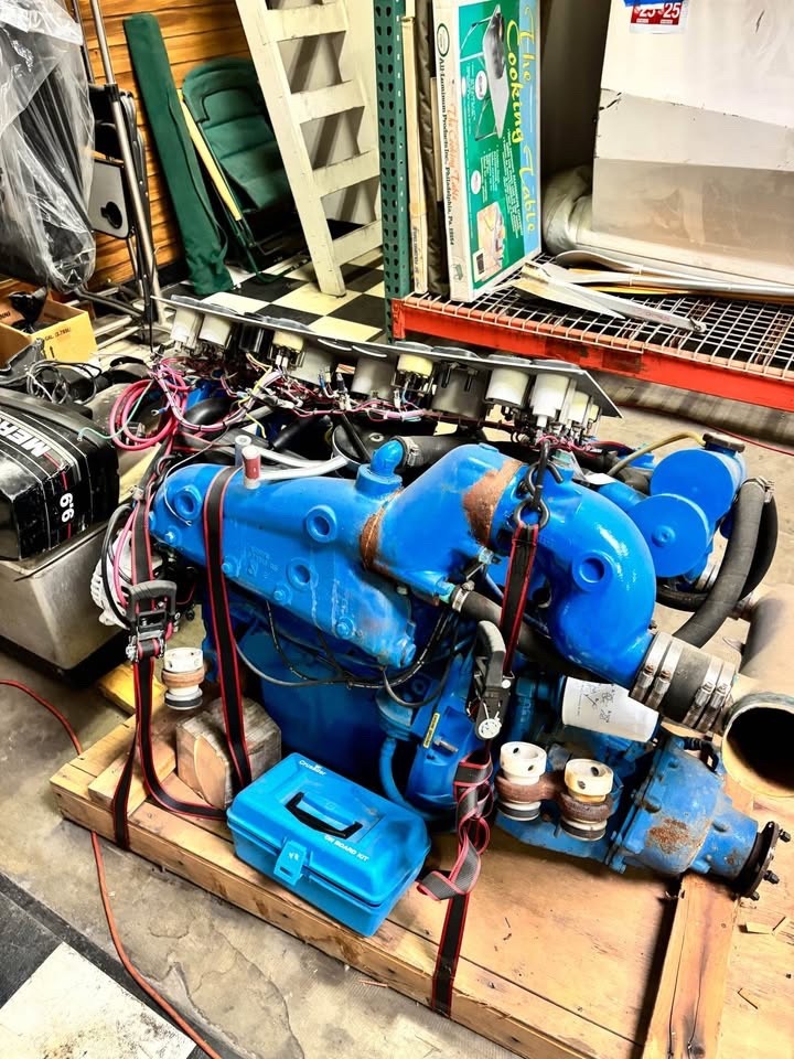 Crusader 454 7.4L 350 HP Marine Gas Engine Crusader 454 PAIR | eBay