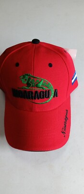 GREEN LIZZARD NICARAGUAN CONSERVATION RAIN FOREST DESIGNER CAP IN ...