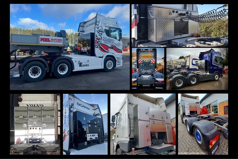 ALUMINIUM CHEQUER TRAY SIDE LOCKER HGV TRUCK TRAILER TOOL STORAGE ...